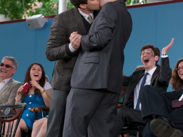 Barney Frank and Andy Samberg at Harvard College Class Day 2012 (video ...